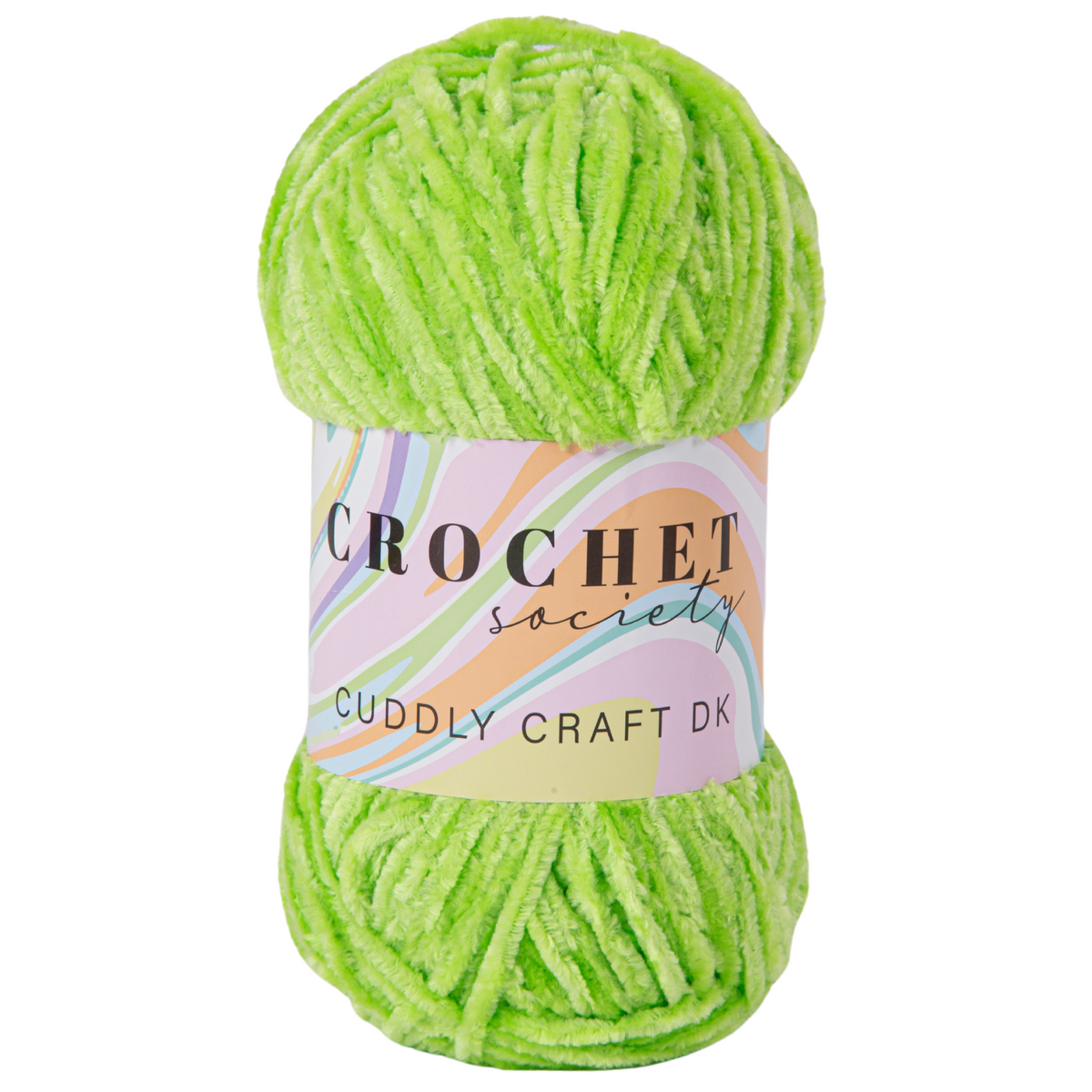 Crochet Society Cuddly Craft DK 100g Green | Lime Frosting