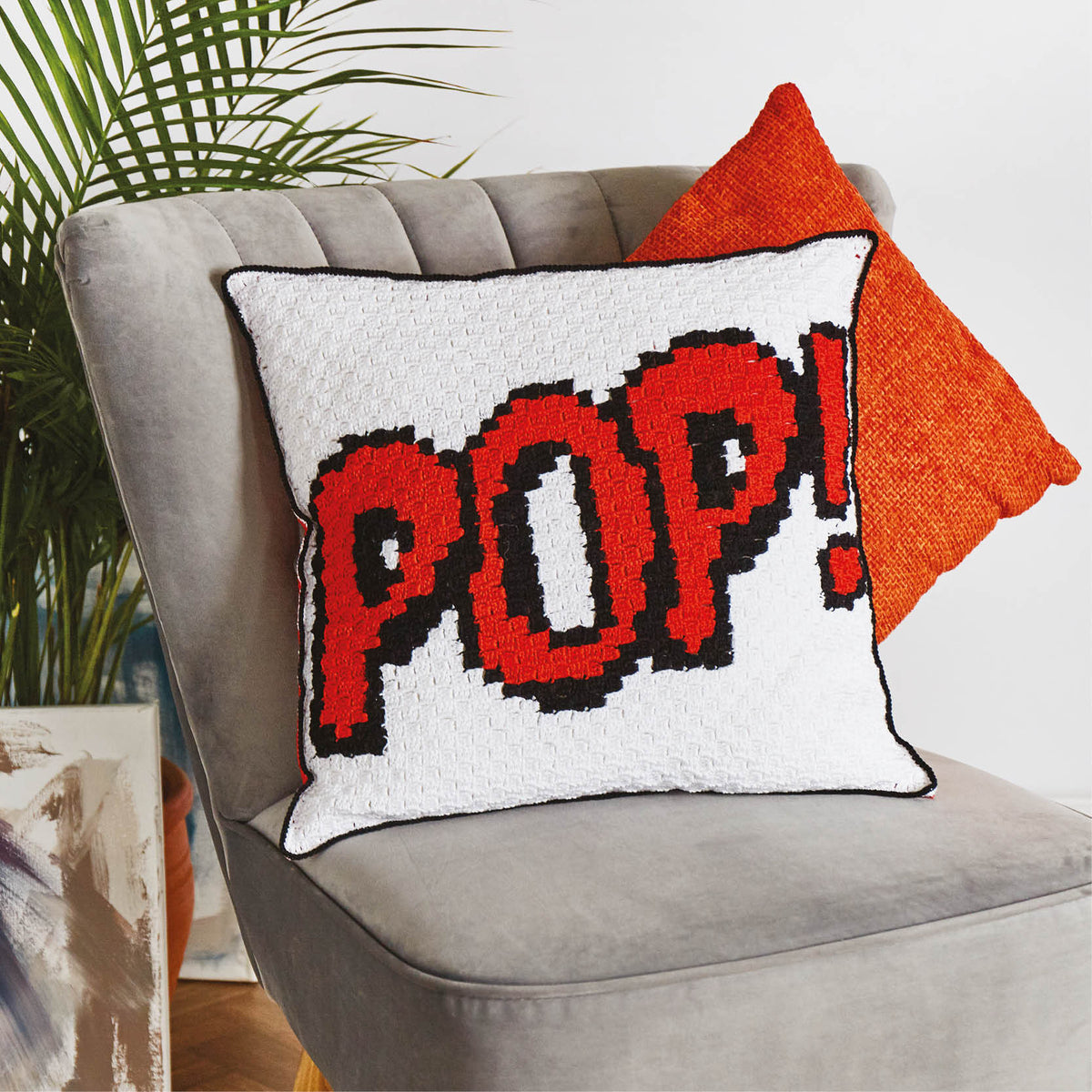 Pop! Cushion Digital Pattern — Crochet Society