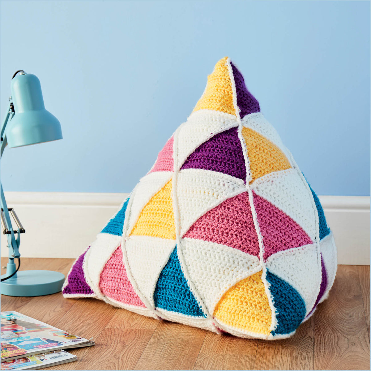 The Great Pyramid Cushion Digital Pattern — Crochet Society