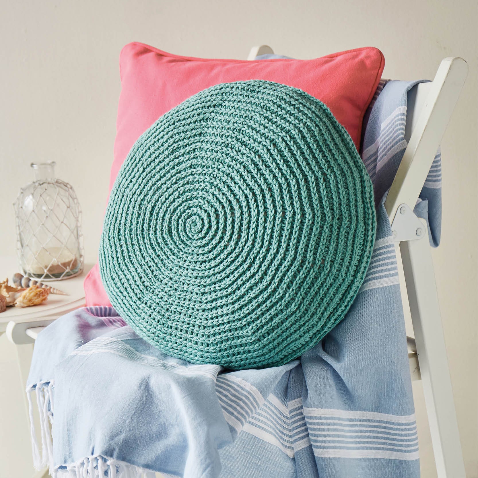 Seashell Cushion Digital Pattern — Crochet Society