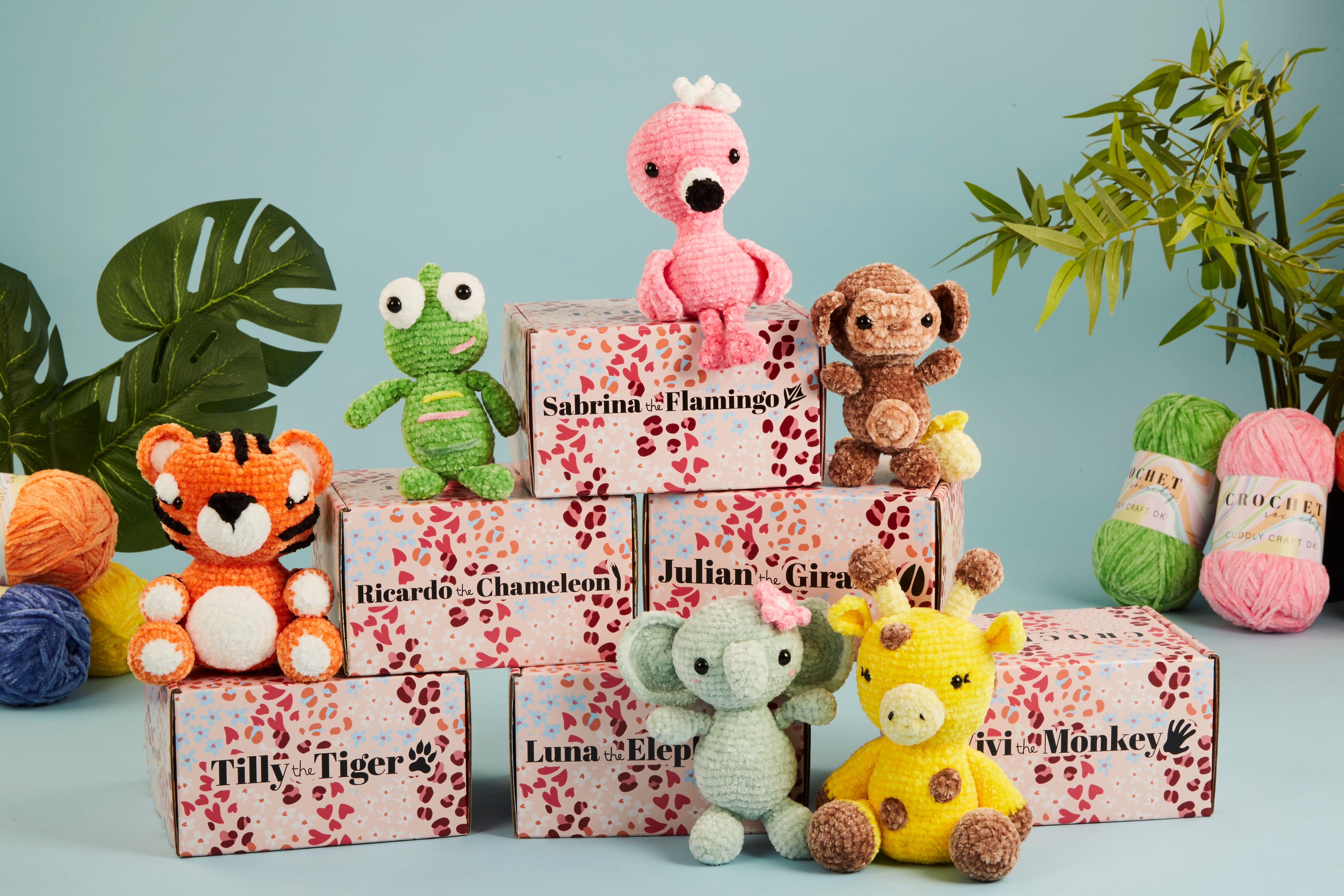 Crochet Society Amigurumi Crochet Kit Dora the Daisy Pot | Nature's Ga