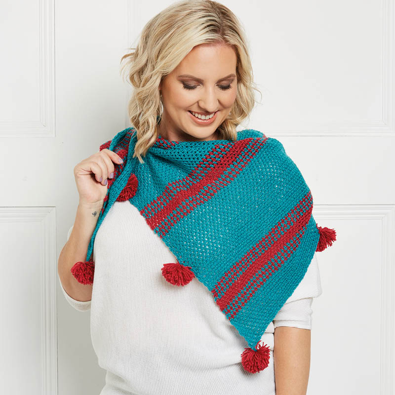 Naughty Or Nice Shawl Digital Pattern — Crochet Society