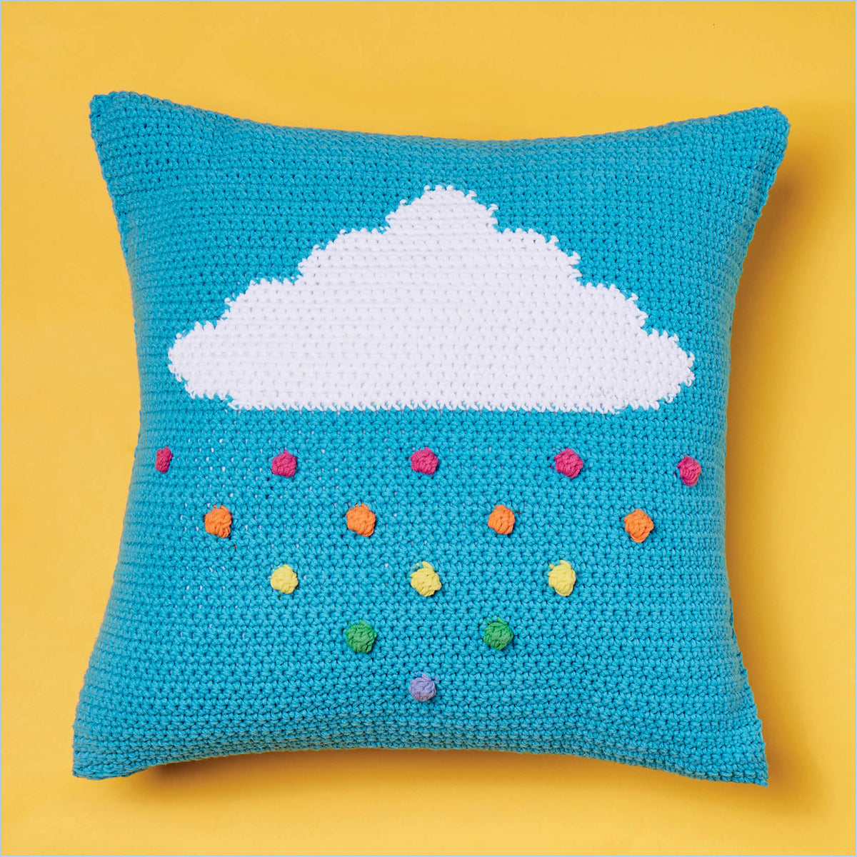 It'S Raining Colour Digital Pattern — Crochet Society