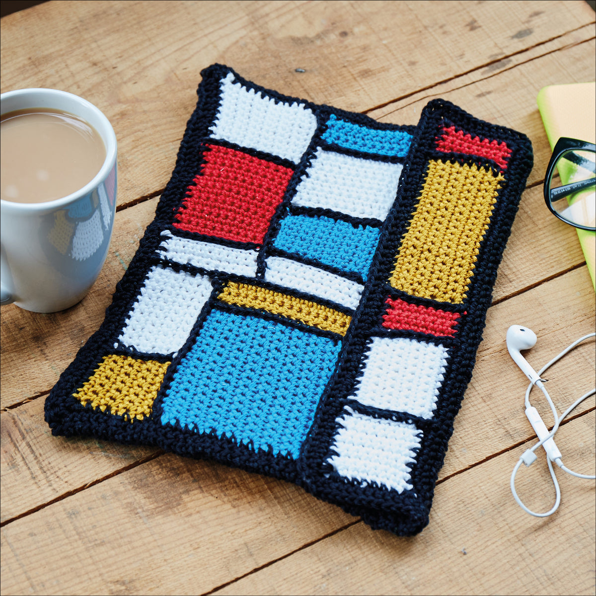 Mondrian Ipad Case Digital Pattern — Crochet Society