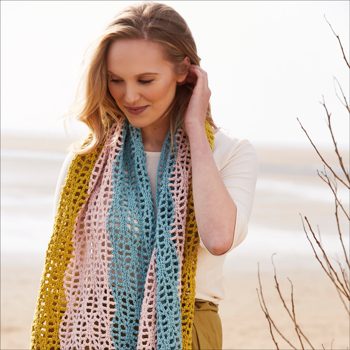 Beachcomber Wrap Digital Pattern — Crochet Society