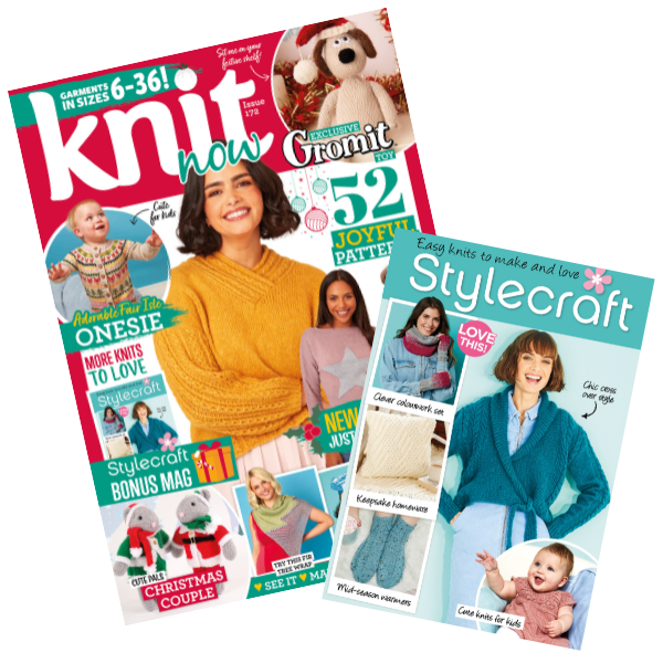 Knit Now Magazine #172 With Metal Stitch Holders and Stylecraft Patter ...