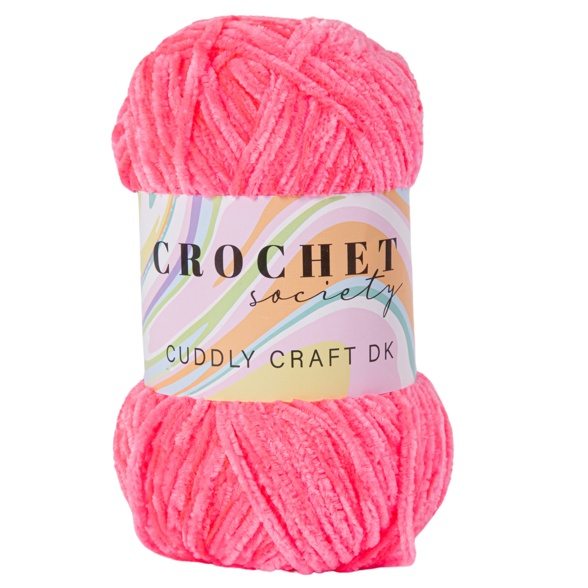 Crochet Society Cuddly Craft DK 100g Pink | Electric Berry