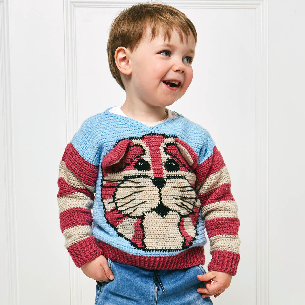 Bagpuss Jumper Digital Pattern — Crochet Society