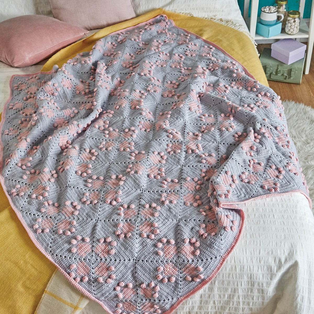 Pawsome Blanket Digital Pattern — Crochet Society