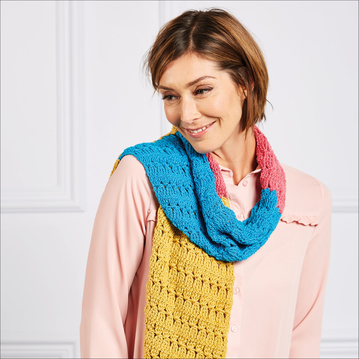 Le Pastille Scarf Digital Pattern — Crochet Society