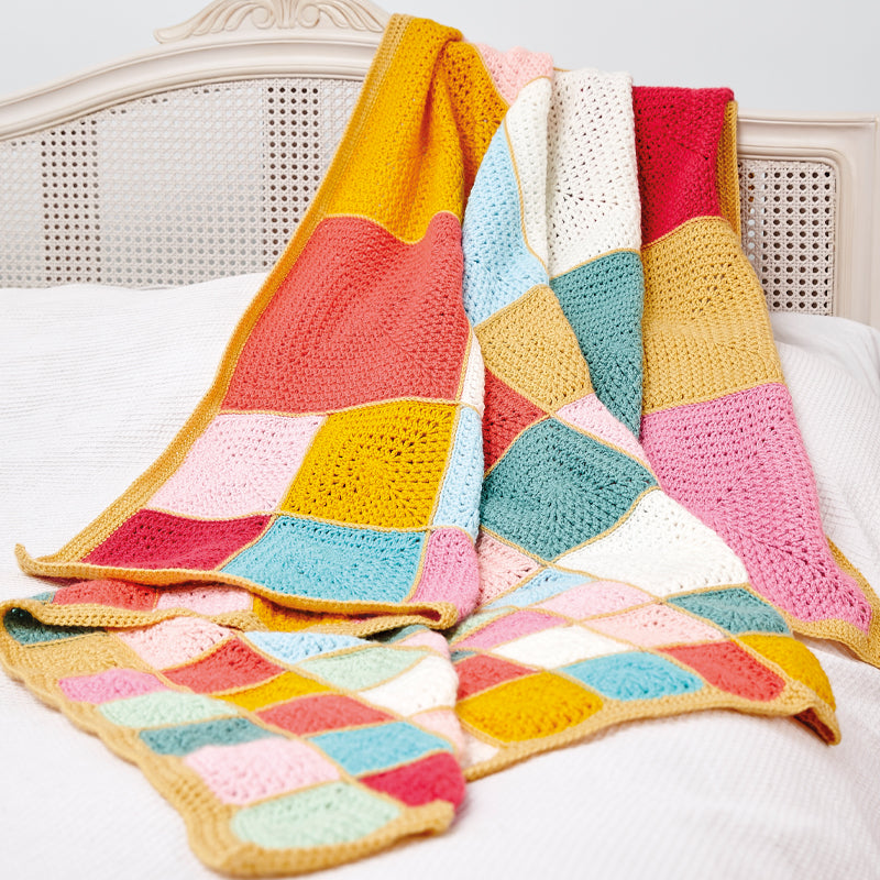 Reducing Squares Blanket Digital Pattern — Crochet Society