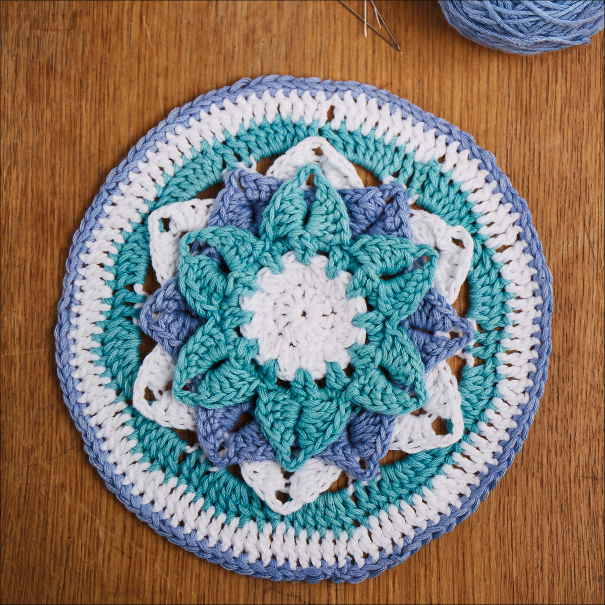 Porcelain Mandala Digital Pattern — Crochet Society