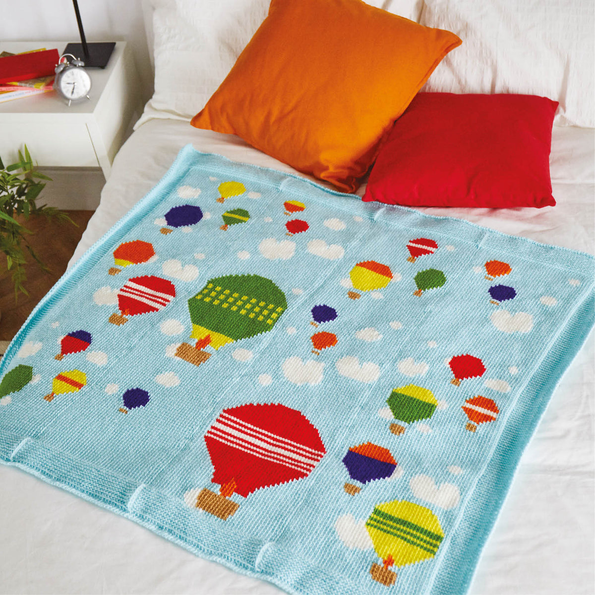Balloon Fiesta Blanket Digital Pattern — Crochet Society